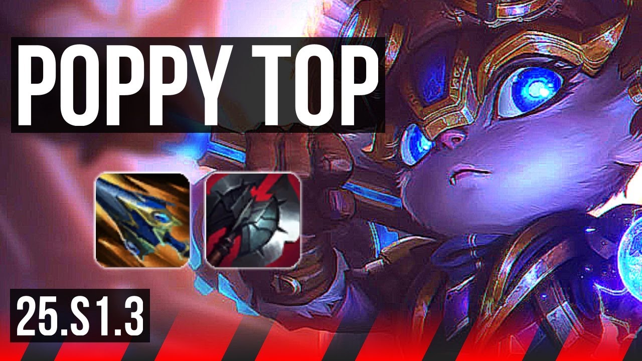 POPPY vs JAX (TOP) | 1300+ games | KR Diamond | 25.S1.3 - YouTube