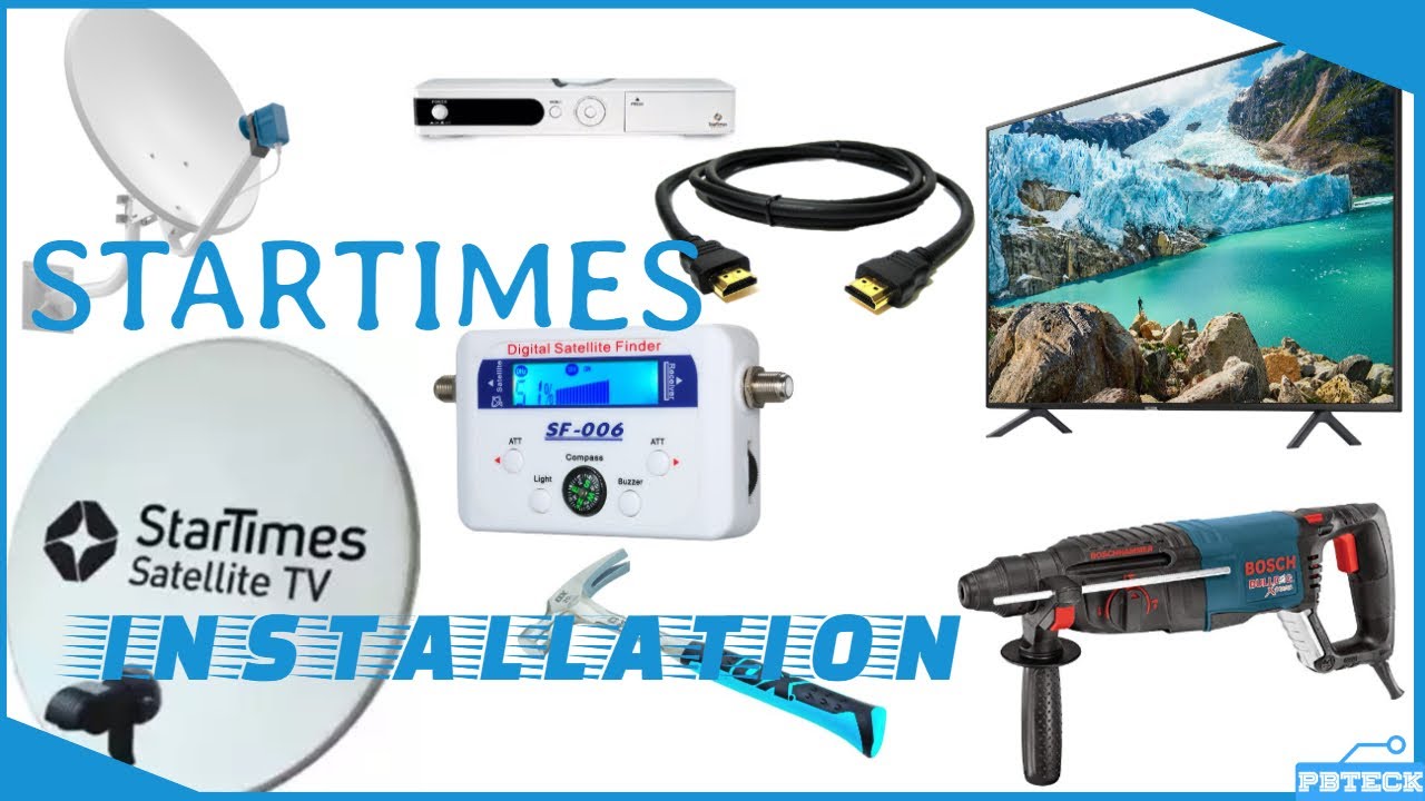 💎 How To Install And Setup StarTimes Satellite Decoder - YouTube