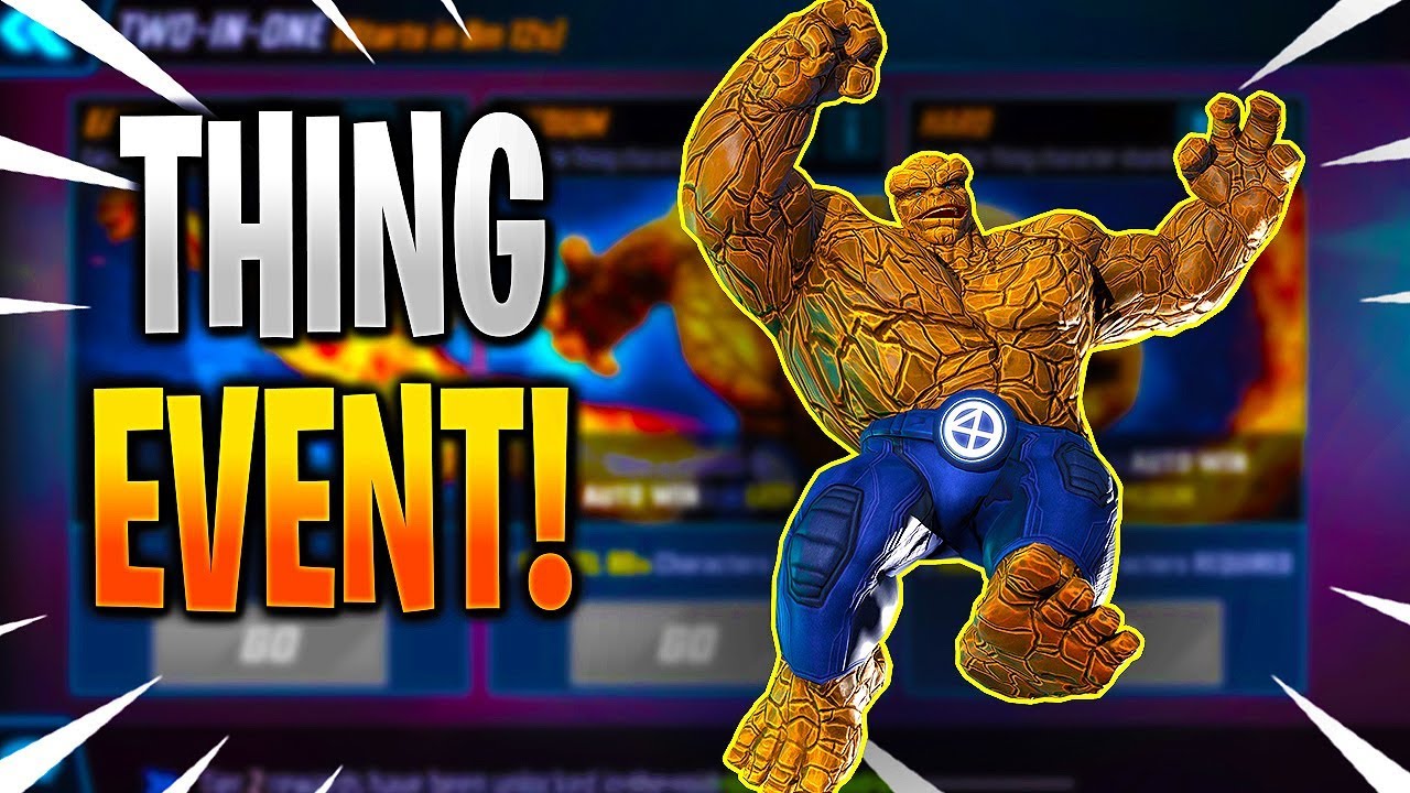 *NEW* The Thing Event (Hard) - MARVEL Strike Force - MSF - YouTube