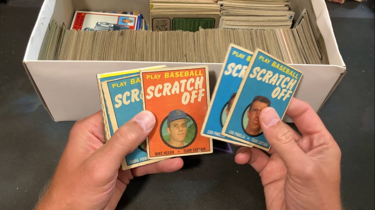 $10 VINTAGE BASEBALL CARD SHOEBOX PICKUP - YouTube