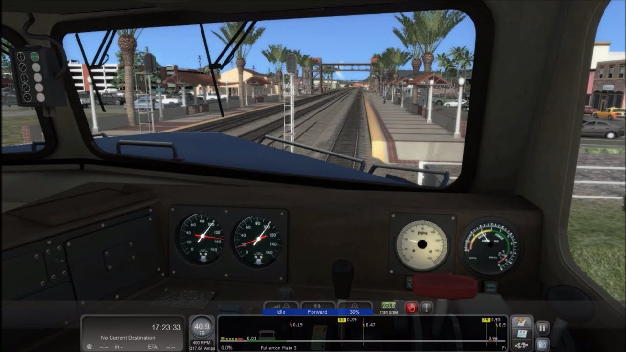 TS2016 HD: Operating Amtrak GE Dash 8-32BWH 503 on Metrolink Train 688 ...