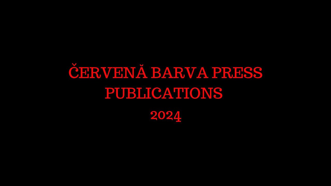 Červená Barva Press Publications 2024 - YouTube