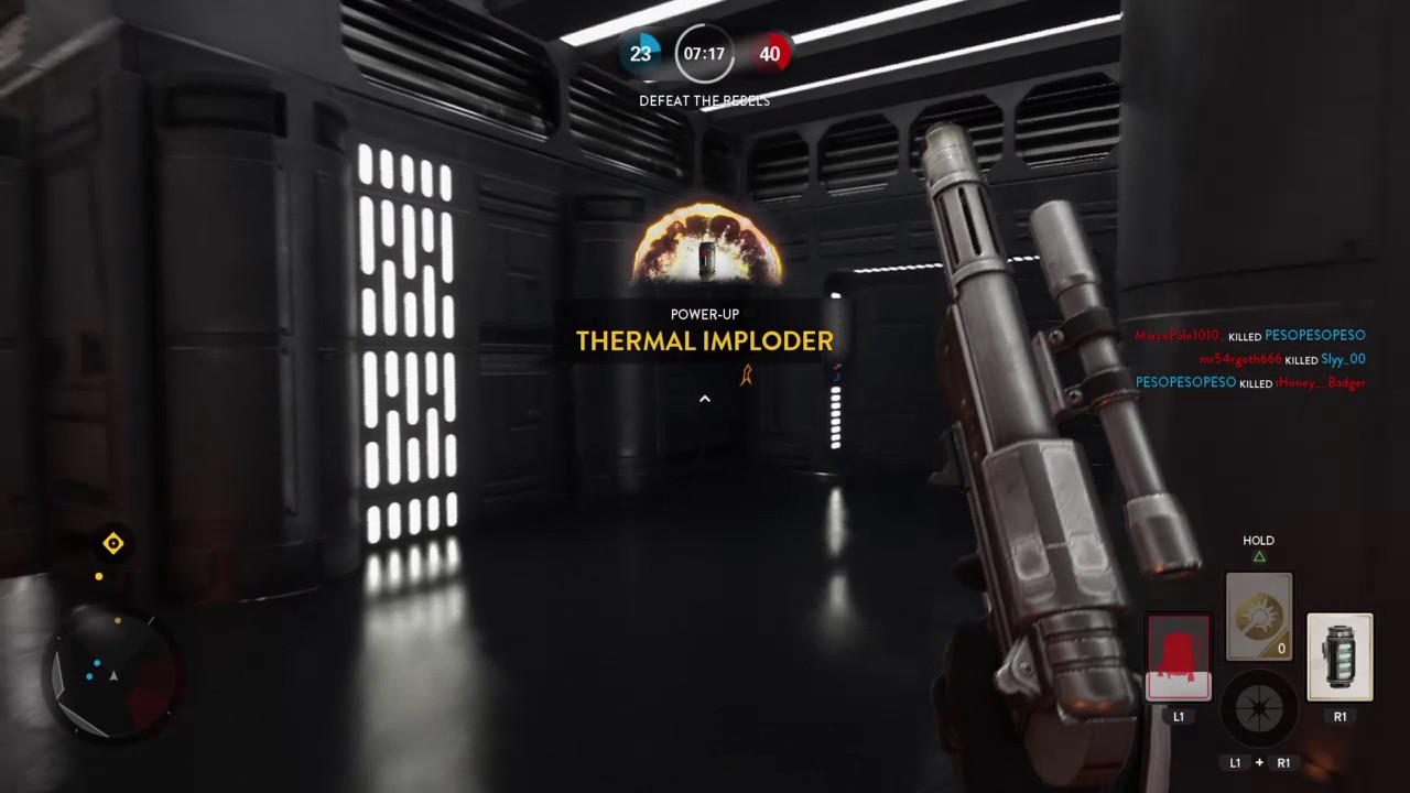 Star wars battle front death star - YouTube