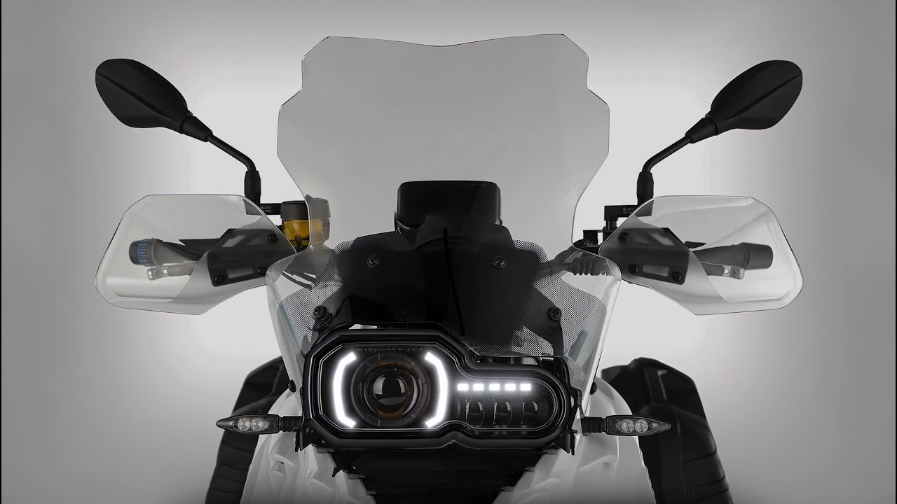 Phare Full LED pour BMW F800GS F800R F700GS F650GS - YouTube