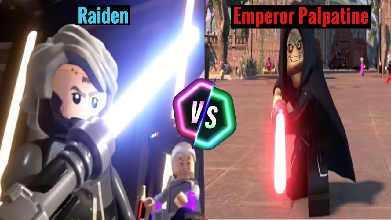 Lego Star Wars: TSC - Raiden Vs Emperor Palpatine! - YouTube