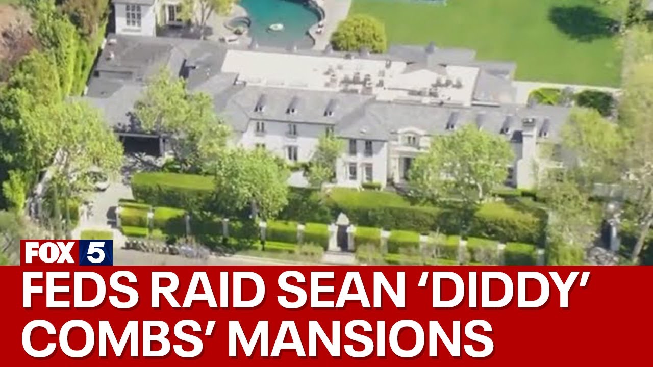 Feds raid Sean ‘Diddy’ Combs’ mansions - YouTube