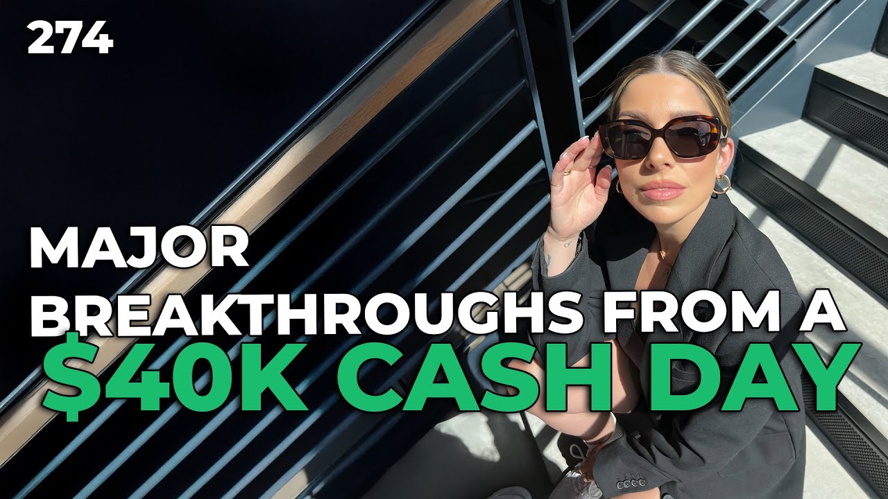 Major Breakthroughs From A $40K Cash Day - YouTube