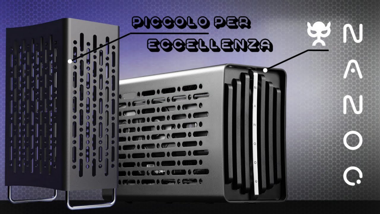 QUESTO PICCOLO CASE È PERFETTO! Thor Zone NANOQ S Mini ITX GAMING PC ...