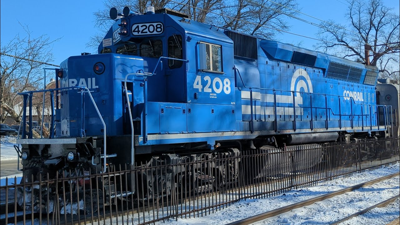 Railfanning NJ Transit & MTA at Short Hills & Millburn 1-22-25: 4208 ...