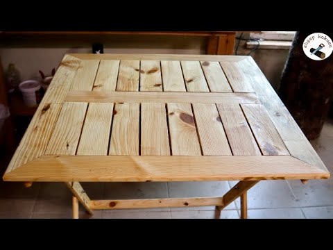 Desire: Create Your Own Folding Table from Pallets