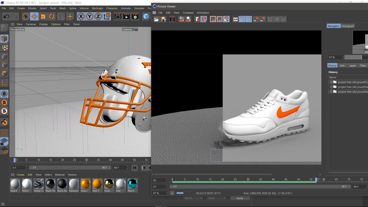 c4d animation - YouTube