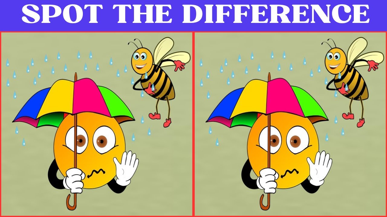 [Find the Variances] Challenging Find the Difference Game! Can You Find ...