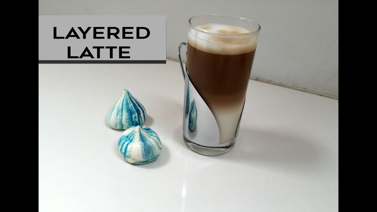 EASY LAYERED LATTE!!! - YouTube