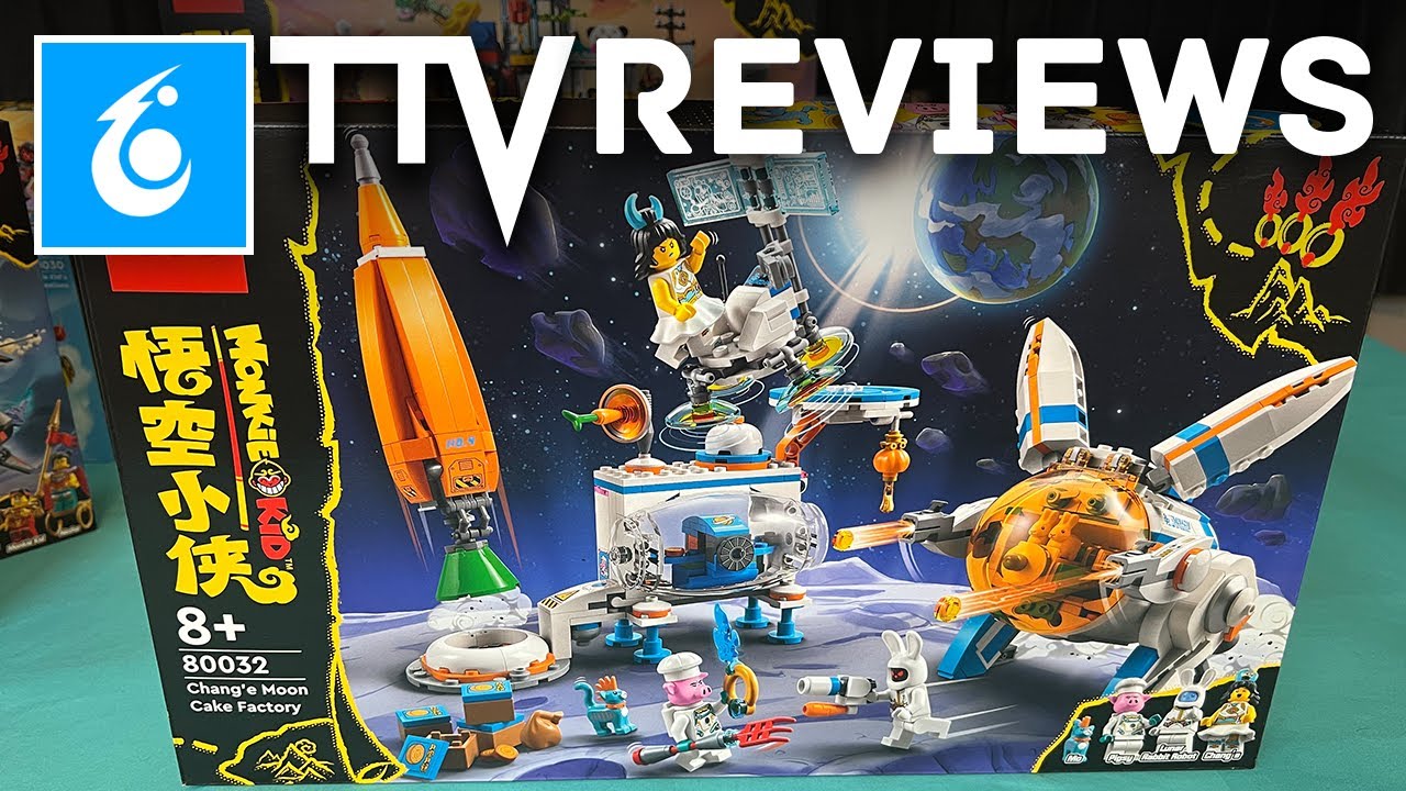 LEGO MONKIE KID 2022 Set Review - 80032: Chang'e Moon Cake Factory ...