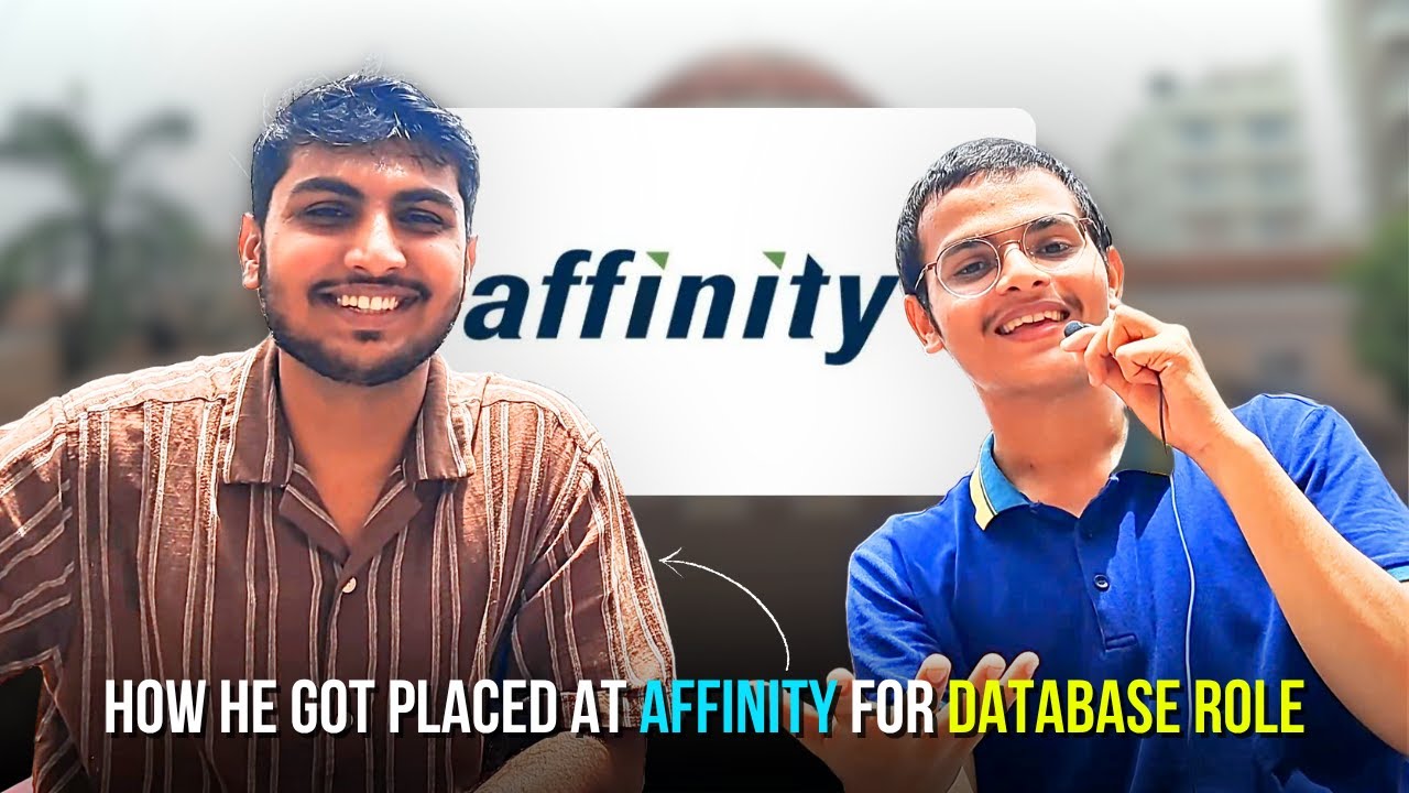 Affinity Global Interview Experience | SQL Questions, Resume Tips & Placement Journey from VJTI ...