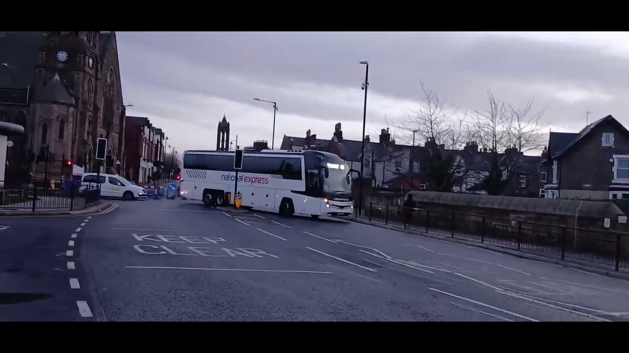 An national express coach - YouTube