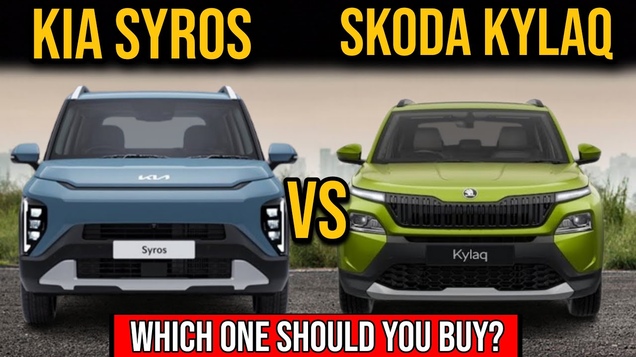 New Kia Syros vs Skoda Kylaq ।। Kylaq vs Syros ।। कौनसी खरीदे? - YouTube