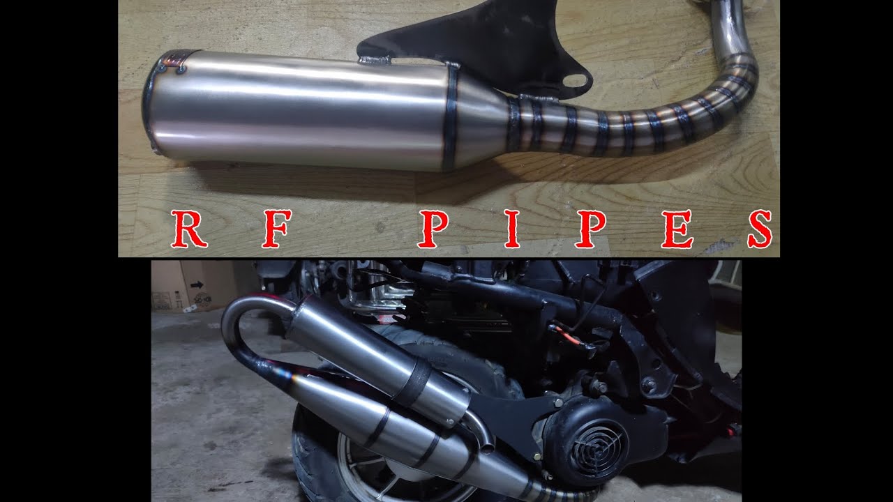MALLOSSI & POWER PIPE for YAMAHA JOG SOUNDCHECK - YouTube