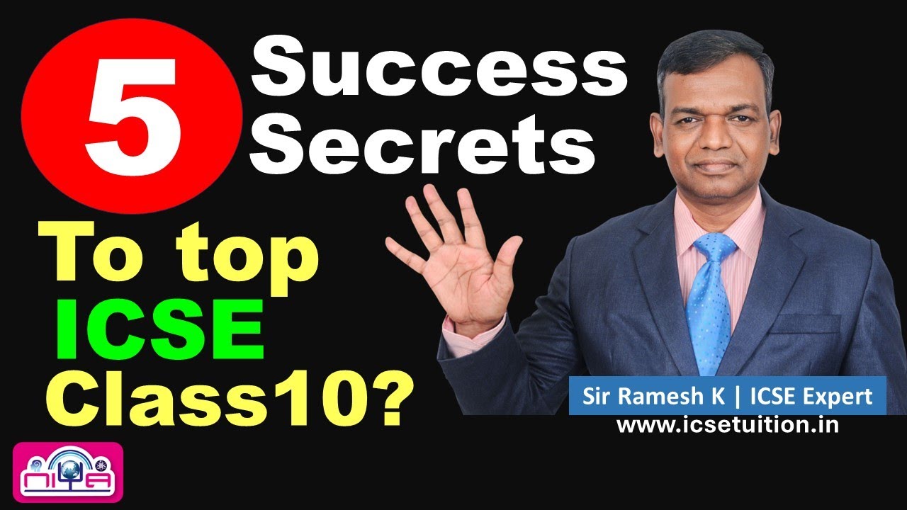 how to top icse class 10 | how to top in icse board exams - YouTube