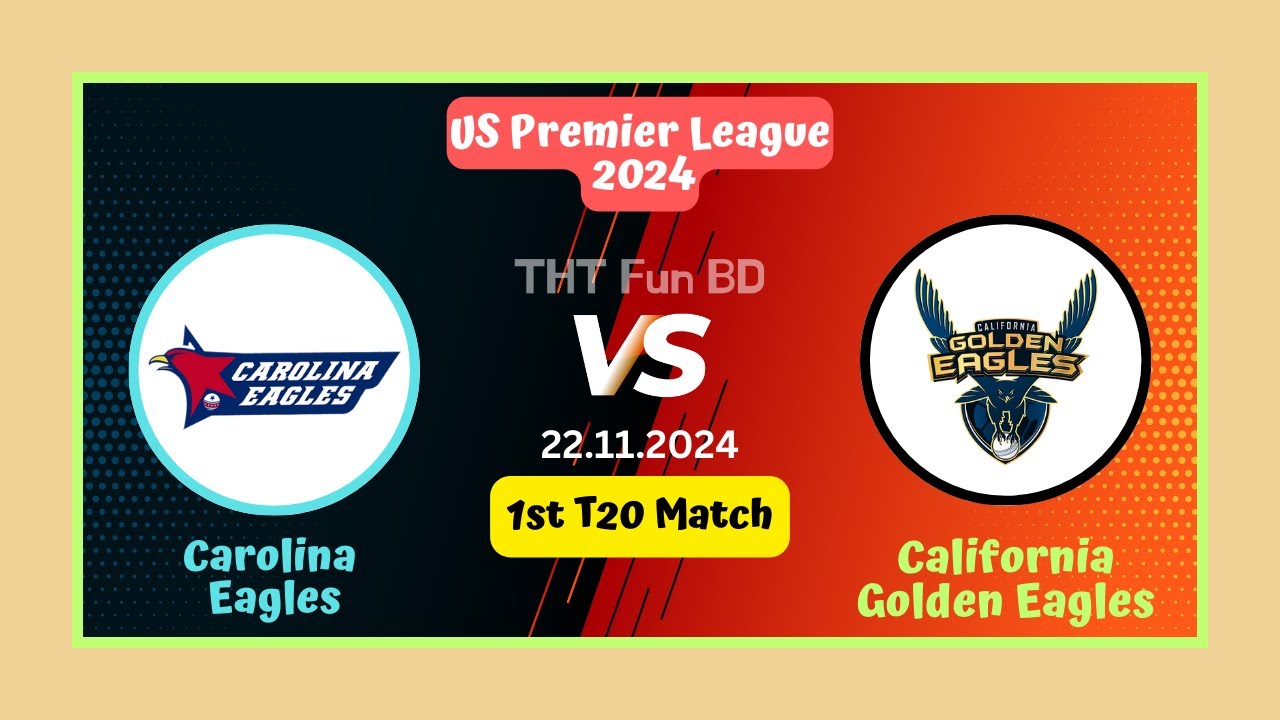 Carolina Eagles vs California Golden Eagles | CAE v CGE | US Premier ...