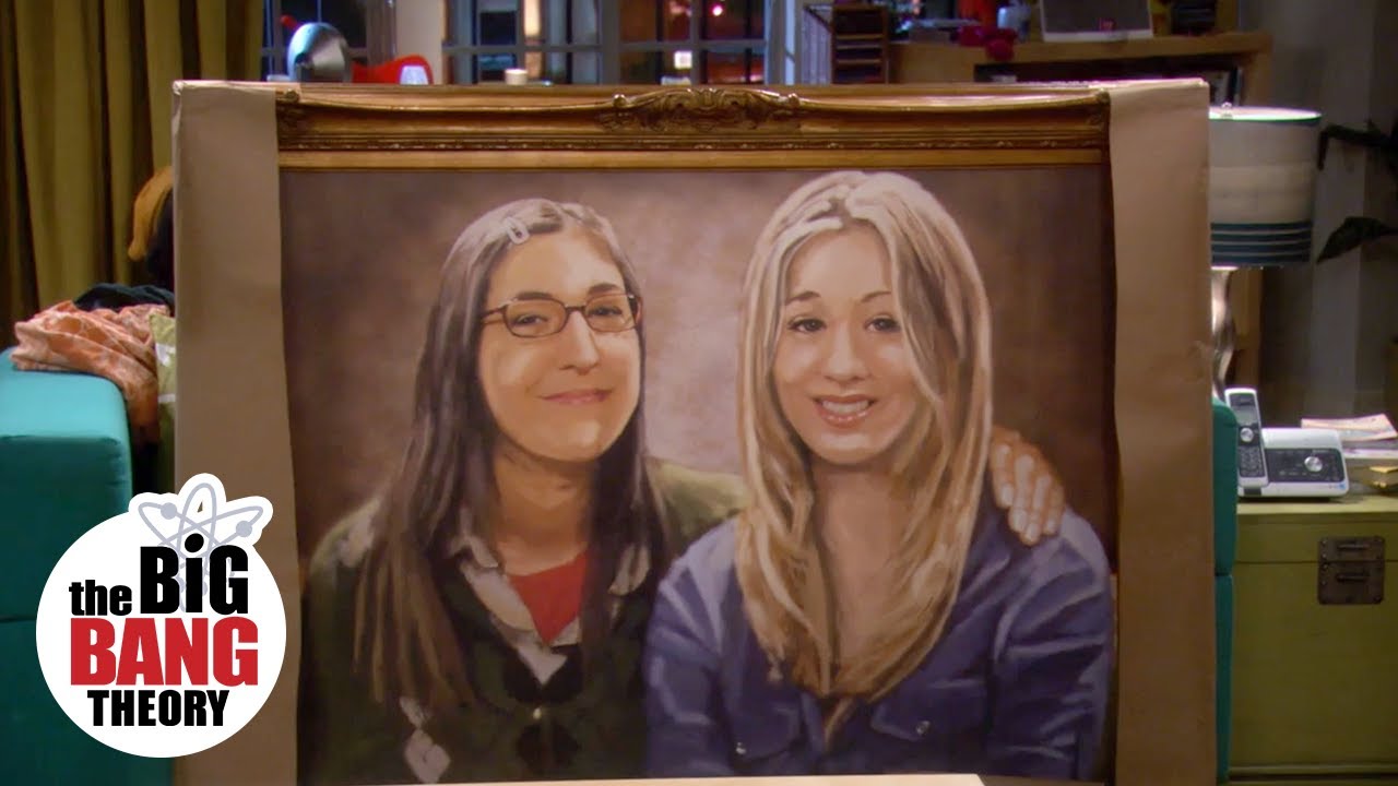 Amy's Gift to Penny | The Big Bang Theory - YouTube