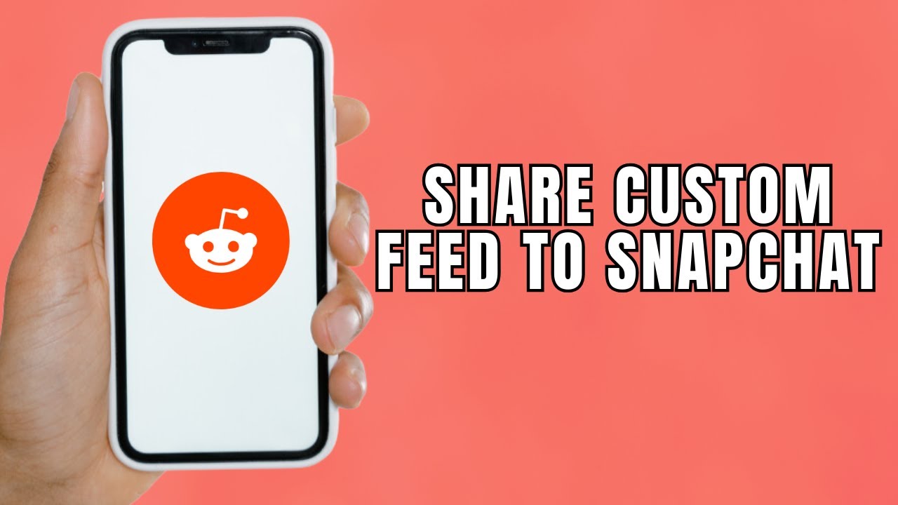 HOW TO SHARE YOUR CUSTOM FEED TO SNAPCHAT ON REDDIT - YouTube