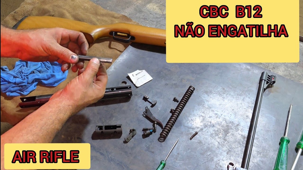 Air Rifle CBC Montenegro B12-6 não está armando . - YouTube