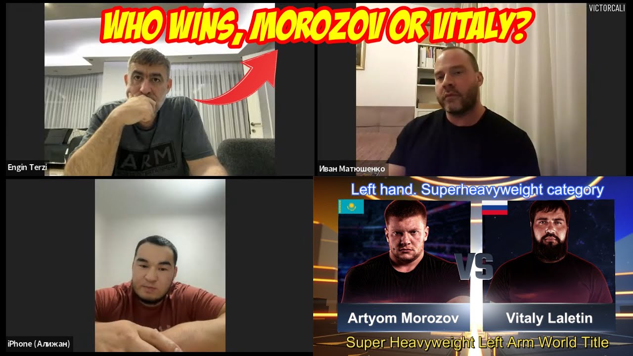 Alizhan Muratov and Ivan Matyushenko predict the Morozov vs Vitaly ...