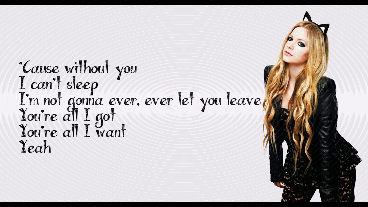 I Will Be - Avril Lavigne (Lyrics) - YouTube
