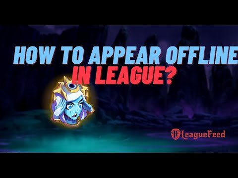 How To Appear Offline In League of Legends - Easy Tutorial - YouTube