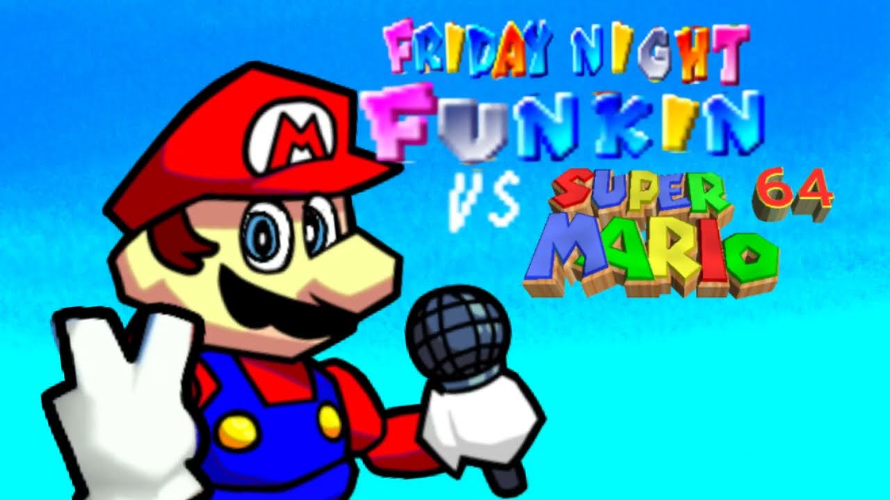 Fnf vs Mario 64 Trailer - YouTube