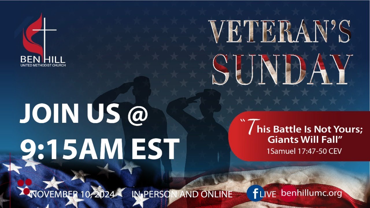 Veteran's Sunday | Nov. 10, 2024 - YouTube