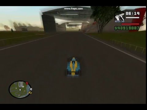 Grand Theft Auto: San Andreas - Formula 1 mod - YouTube