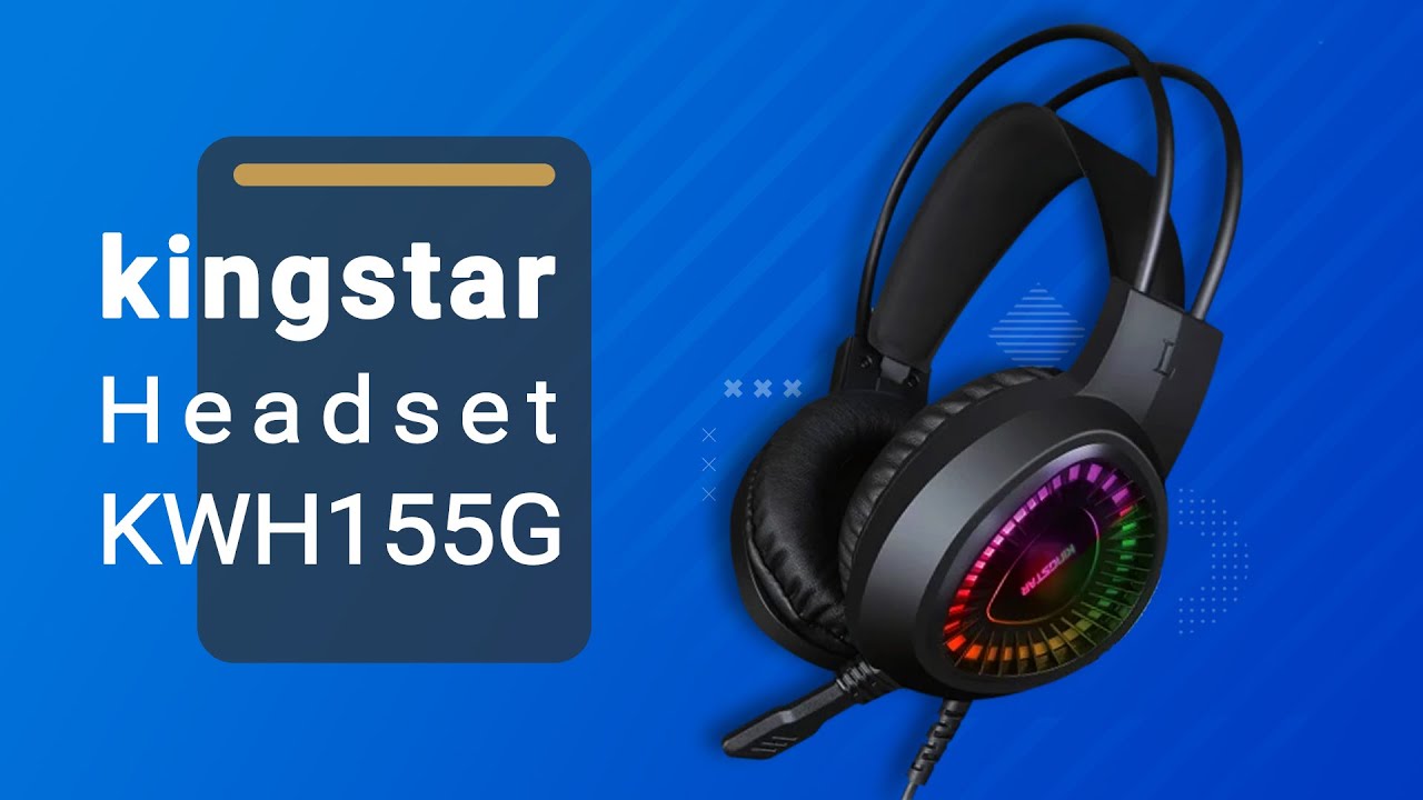 هدست گیمینگ Kingstar KWH155G - YouTube