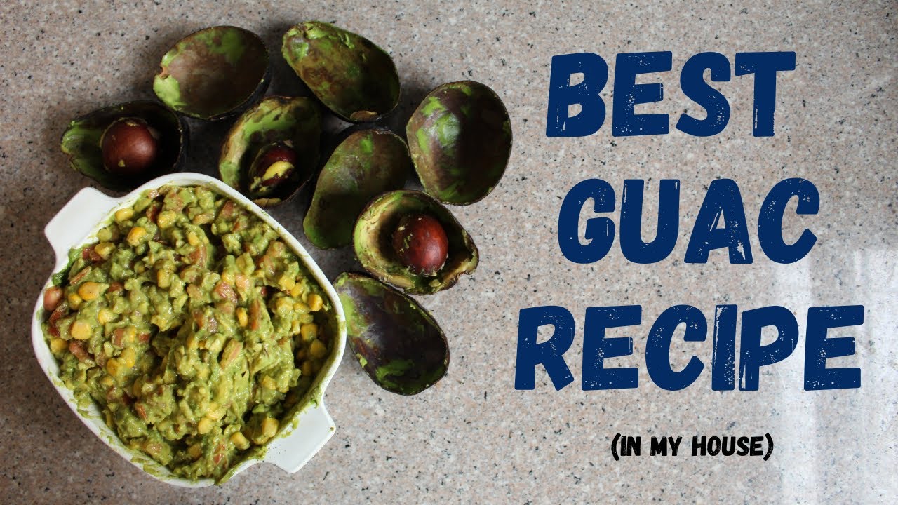 Easy Guac Recipe - YouTube