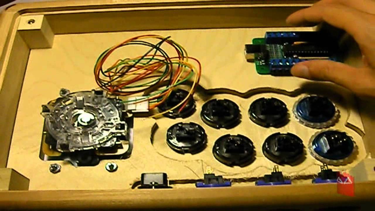 How to build a fightstick w/ a Cthulu PCB - YouTube