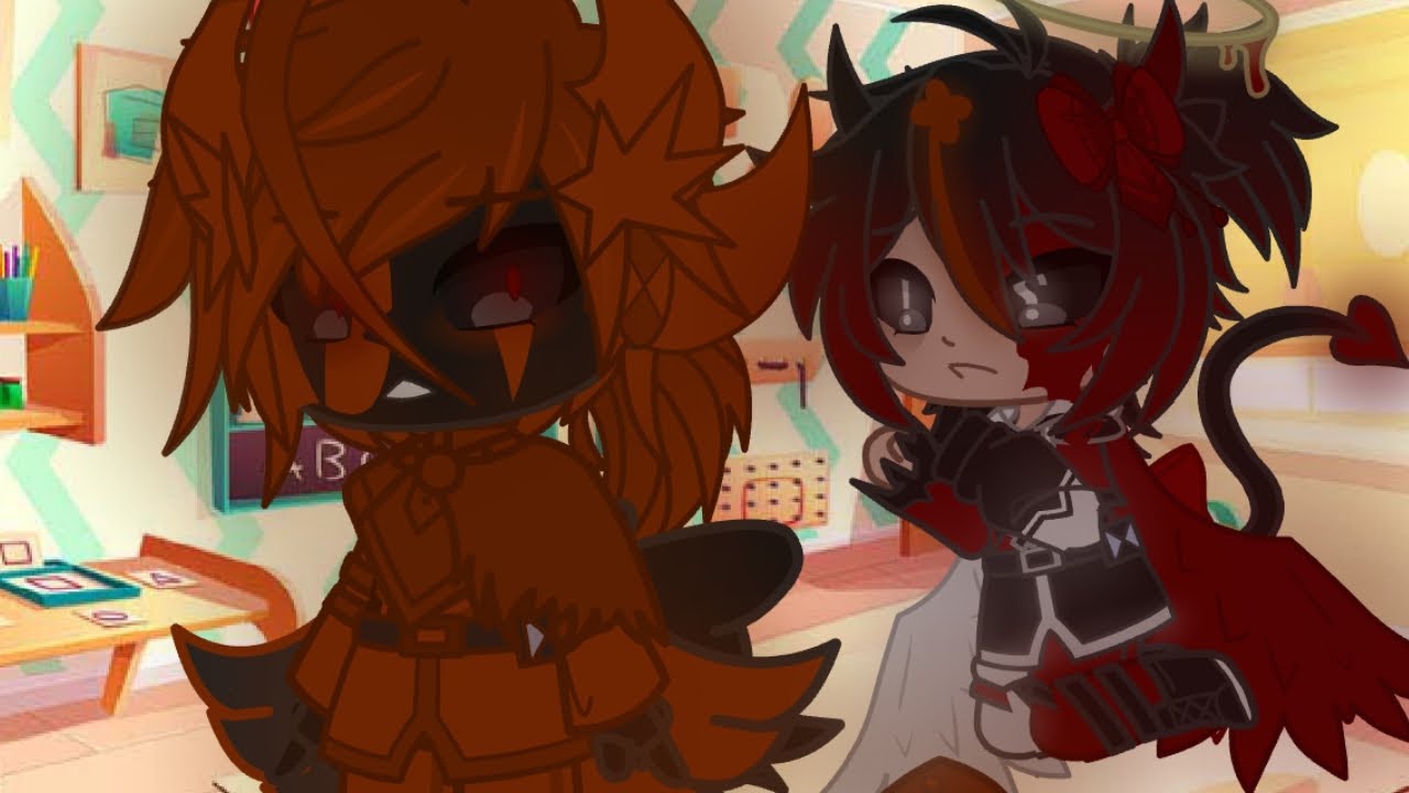 who is she//FT Lunar and Eclipse\\//Gacha life\\//lazy\\ - YouTube