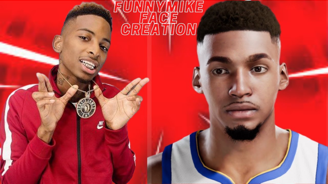 "NEW"BEST FUNNYMIKE FACE CREATION ON NBA 2K21 NEXT GEN| BEST FACE ...