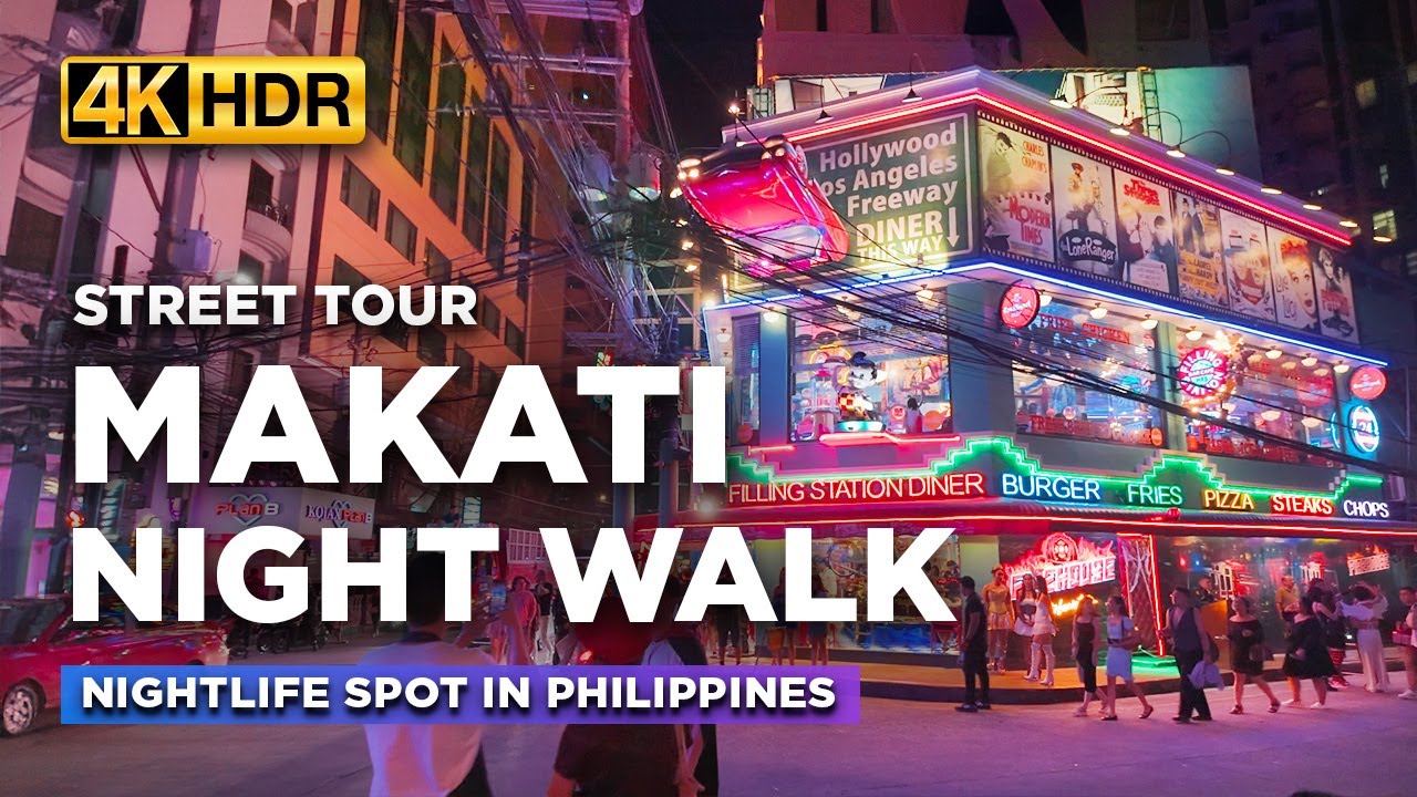 Vibrant MAKATI Night Walk | See the TOP Nightlife Destination in the ...