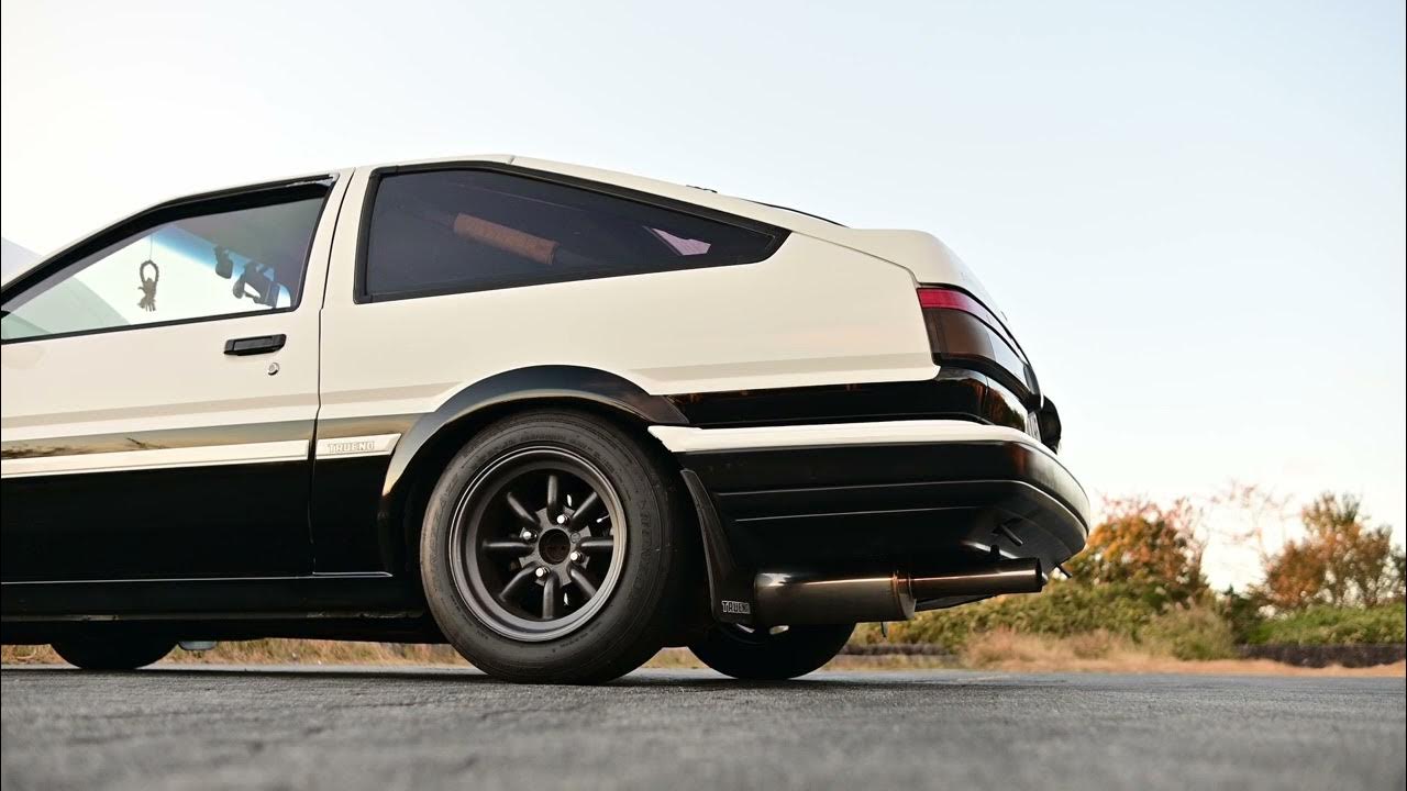 AE86 4AG ハイカム4スロ 排気音 Exhaust - YouTube