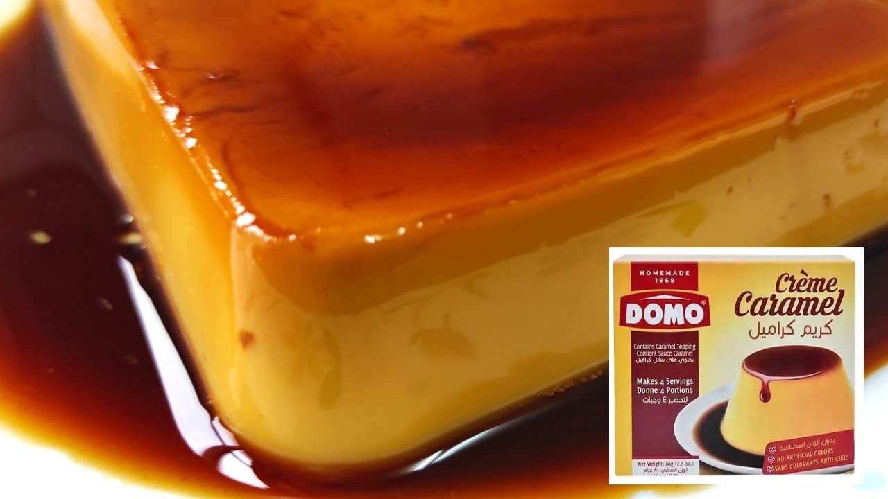 DOMO CREME CARAMEL FLAN / EASY FLAN RECIPE - YouTube