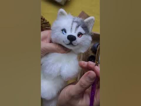 превращаем белую игрушку в цветную! - YouTube