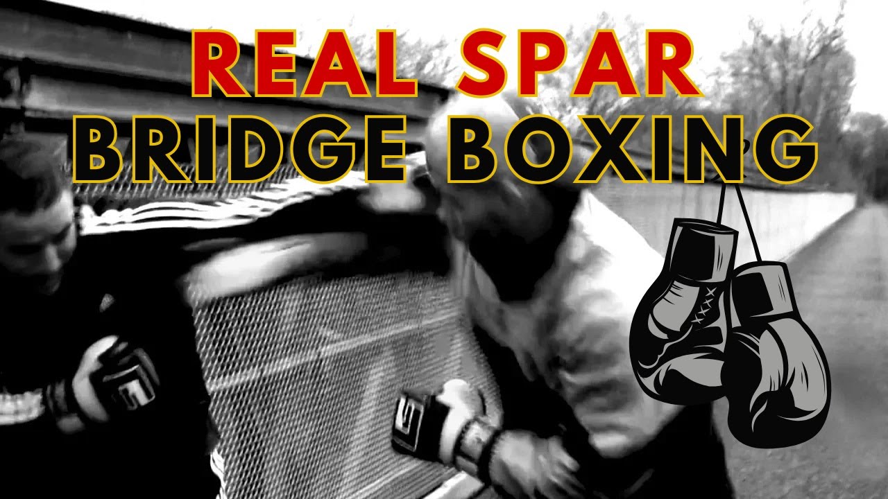Boxing Sparring On A Steel Bridge - YouTube