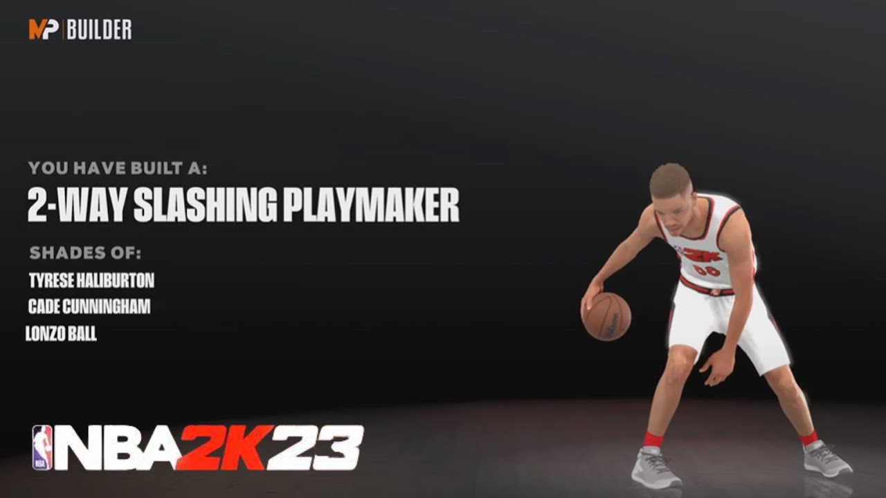 I MADE A 2-WAY SLASHING PLAYMAKER IN NBA 2K23 CURRENT GEN - YouTube