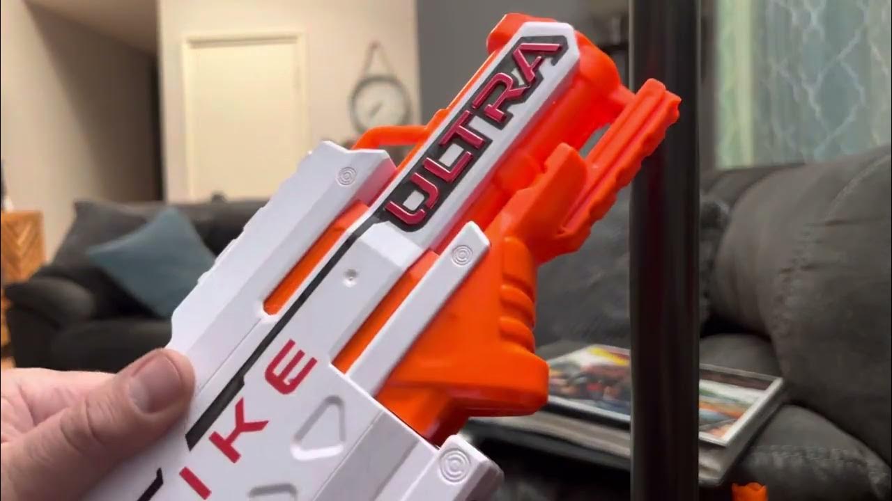 Worlds first talon fed Nerf Ultra Strike w/Daybreak flywheels And Fang Revamps - YouTube