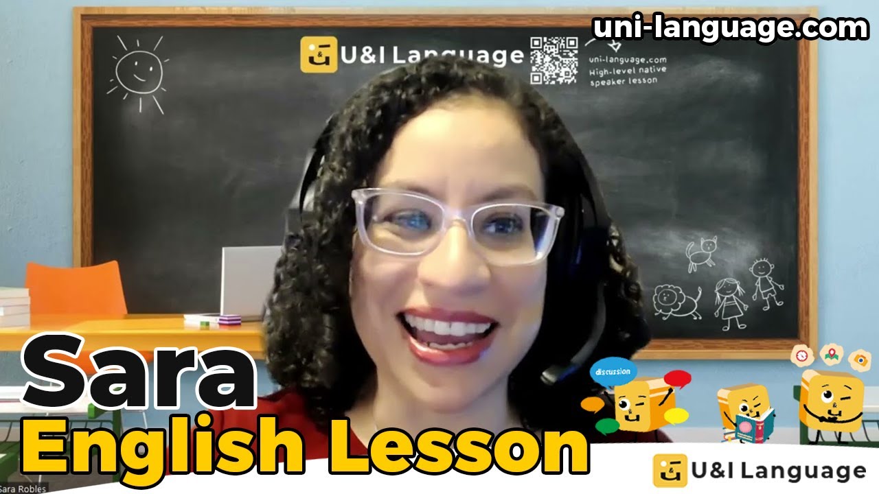 [U&I Language]英語講師紹介 - Sara R #オンライン英会話 - YouTube