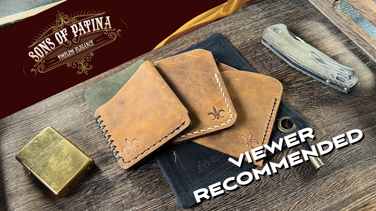 I bought 3 wallets from this company because YOU recommended them ...