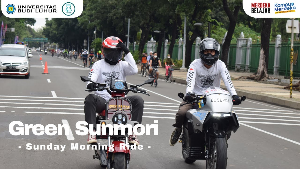 Green Sunmori Motor Listrik Universitas Budi Luhur - YouTube