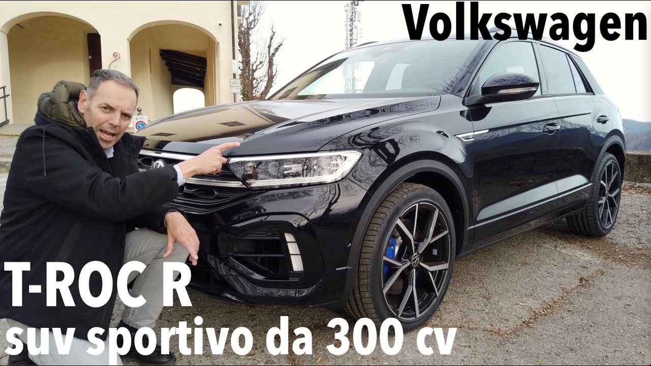 T-ROC R 4Motion, il suv "cattivo" di Volkswagen: 300 cavalli e trazione ...