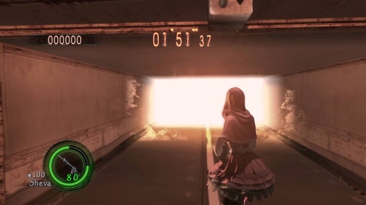 RESIDENT EVIL 5 fairy-tale sheva fire death - YouTube